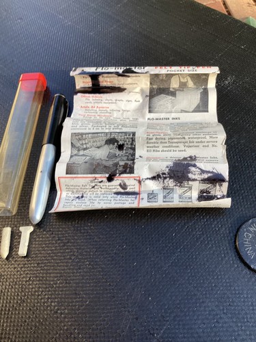 Vintage Flo-Master Cado Felt Tip Pen Marker, 50’s | eBay