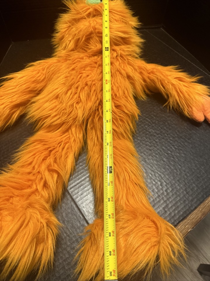 Silly Puppets 30" Orange Monster Puppet, Full Body Ventriloquist Style ...