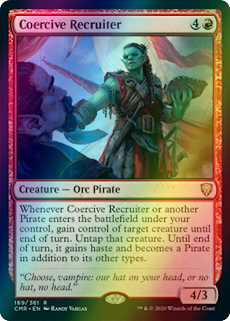 Coercive Recruiter, FOIL, Commander Legends, MTG, NM/M | eBay