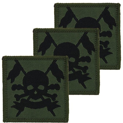 ROYAL LANCERS TRF OLIVE BLACK SUBDUED BRITISH ARMY FLASH PATCH | eBay UK