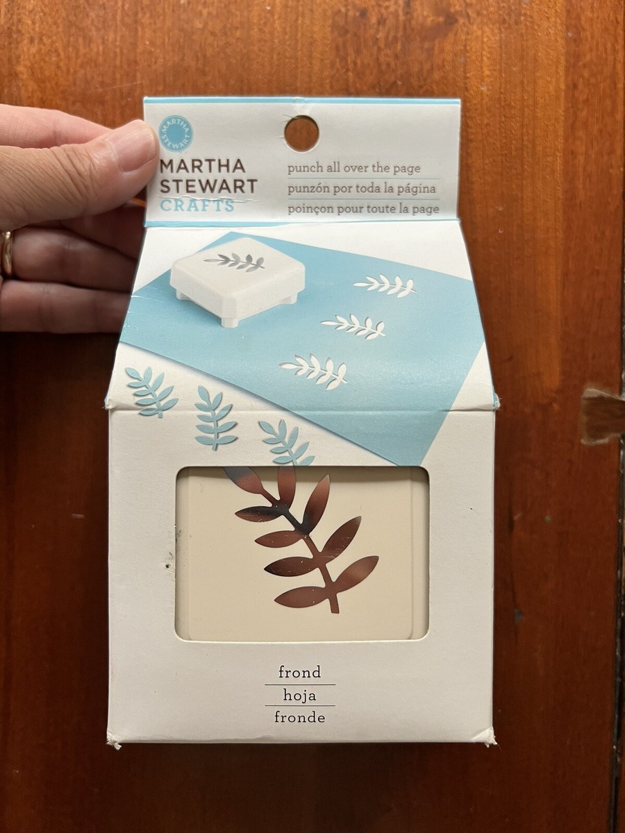Martha Stewart Leaf Punch Punch Around The Page Review And Project