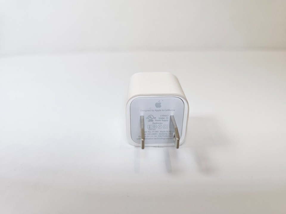 Apple Power Wall Adapter 5W USB - Original A1385 - New 712201435863| eBay