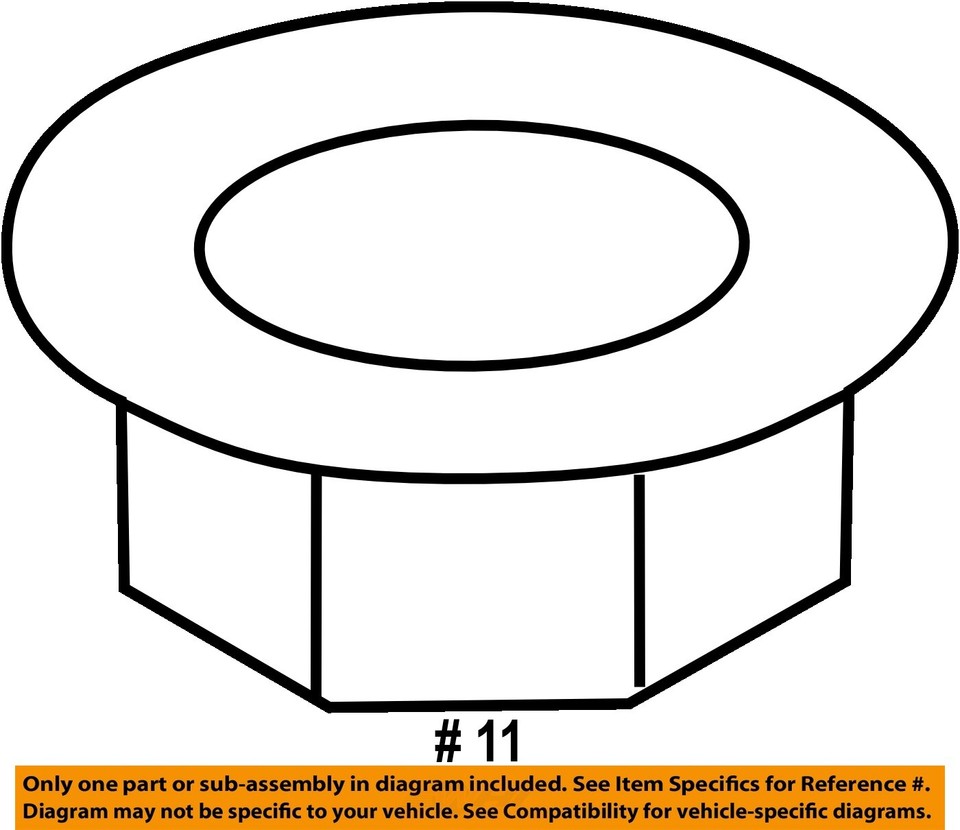 GM OEM 07-23 Canyon Steering Gear Linkage-Outer Tie Rod Nut 11609283 | eBay