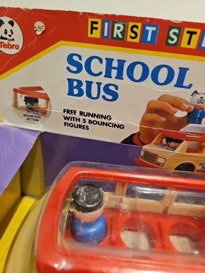 Vintage School Bus Tang Toy Manufacturer Unused Still In Box | eBay UK