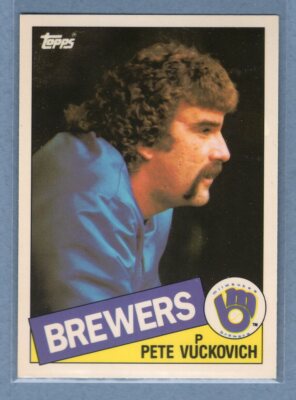 1985 Topps Tiffany #254 Pete Vuckovich NM | eBay