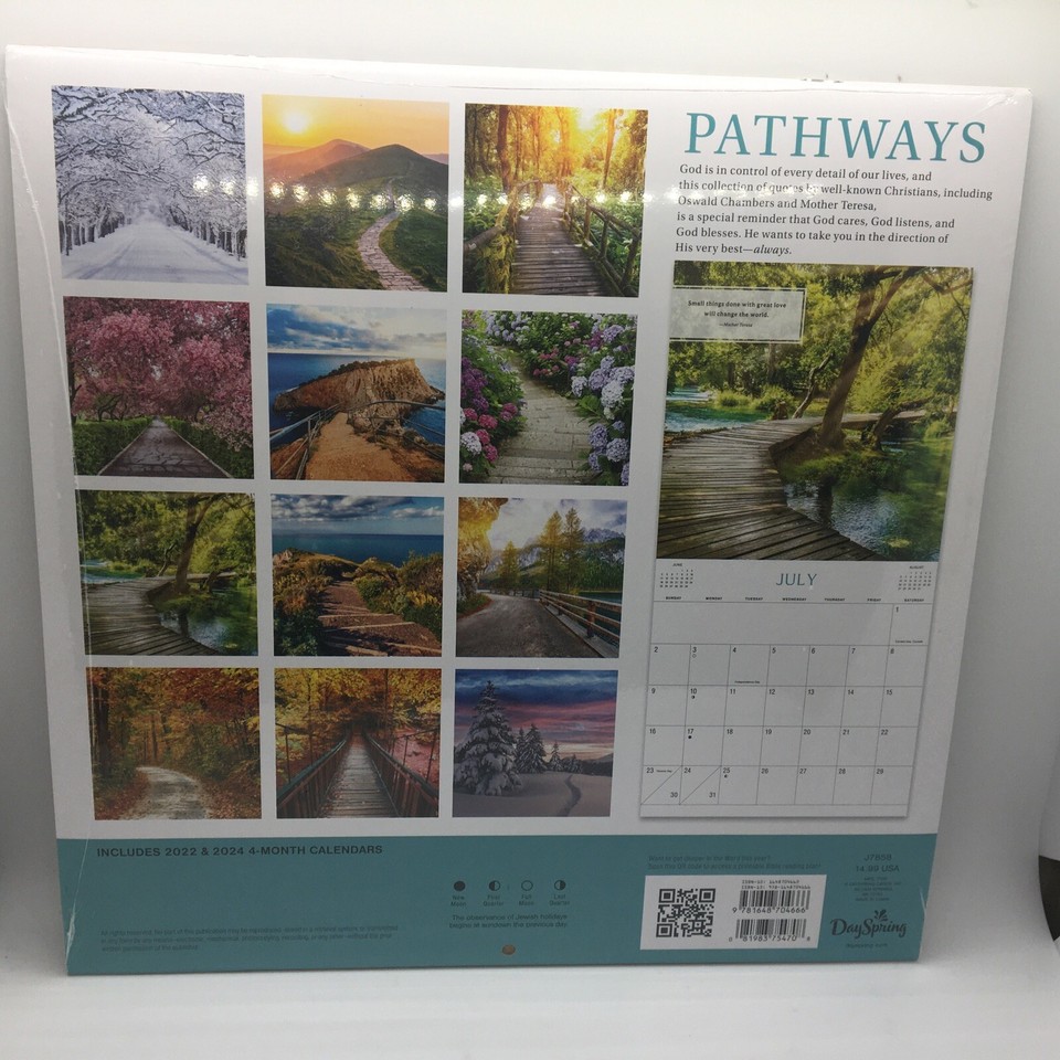 DaySpring, Pathways: A 2023 Inspirational DaySpring Wall Calendar New ...