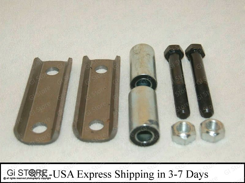 SILENT BLOCK TYPE SHACKLE KIT FOR WILLYS JEEP CJ3B M38A1 CJ5 1957-75 ...