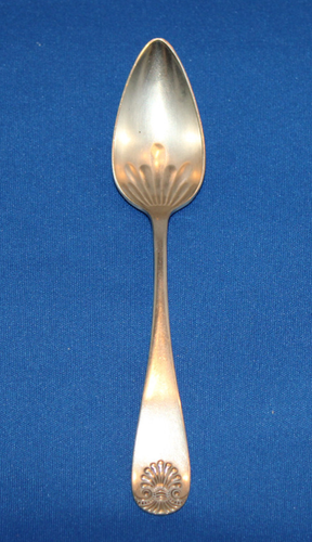vintage 5.75" S. H. L'Heureux pointed spoon Pat. 1889 | eBay