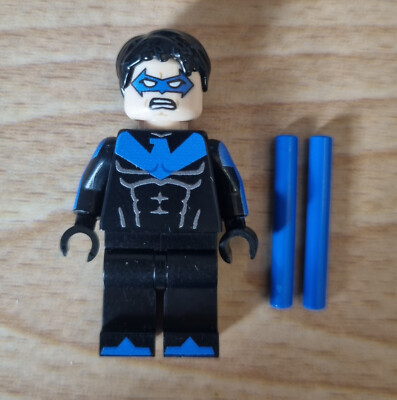 Custom Lego Minifigure - DC Comics Batman Nightwing by Engineerio | eBay