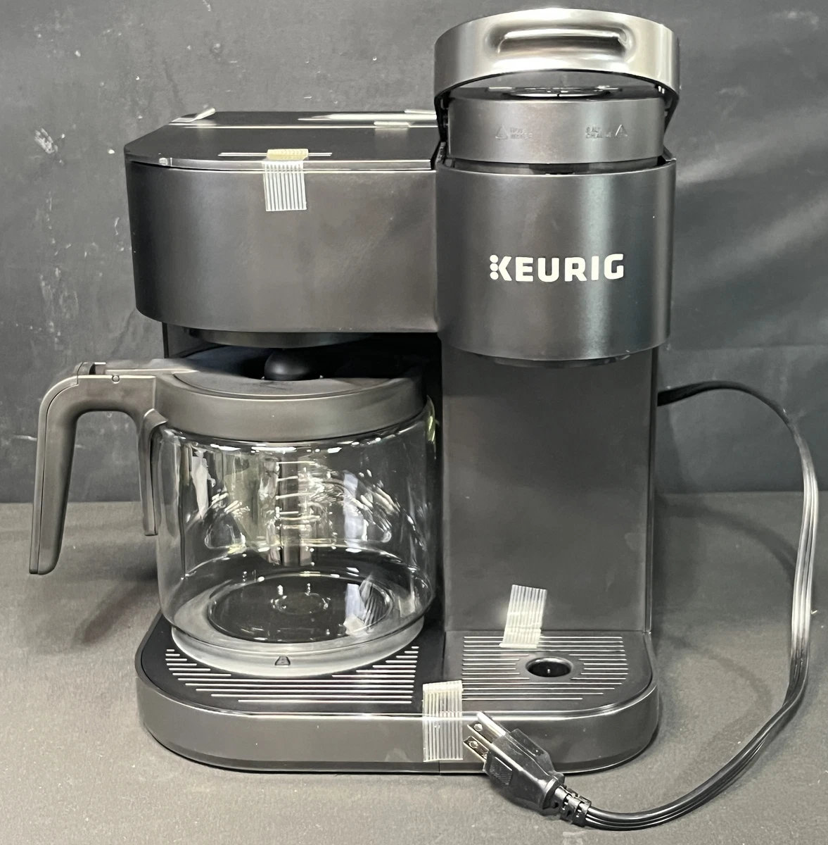Carafe Keurig K-Duo 5100 シングルサーブコーヒーメーカー ブラック 用 12カップ ガラスコーヒーカラフェポット 並行 ...
