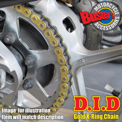 DID Gold Heavy Duty X-Ring Motorcycle Chain 525 VX x 120 Links | eBay