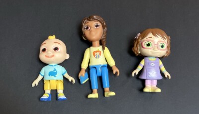Cocomelon Toy Lot Of 3 Action Figures JJ Bella Mrs Appleberry | eBay