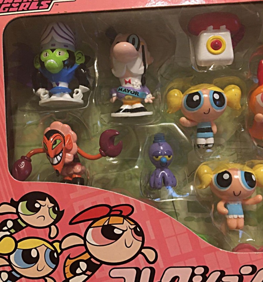 Powerpuff Girls Collection Figure Cartoon Network Figure SEGA TOYS PPG ...