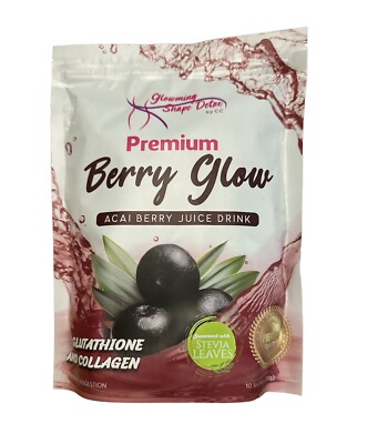 Premium Berry Glow Acai Berry Juice , 10 Sachet By Cris Cosmetics | eBay