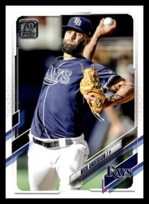 2021 Topps Update #US233 Nick Anderson Tampa Bay Rays | eBay