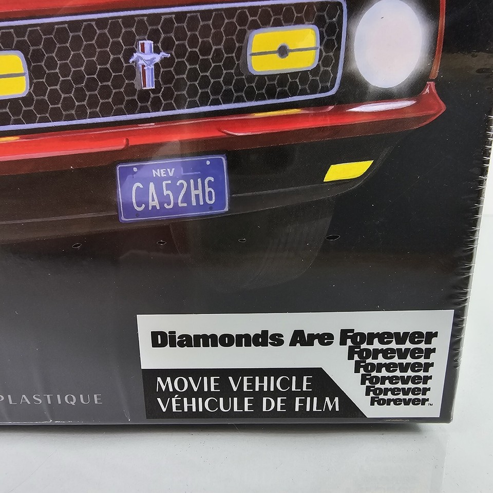 AMT 007 James Bond 1970 Ford Galaxie Police Car & Mustang SET 1:25 ...