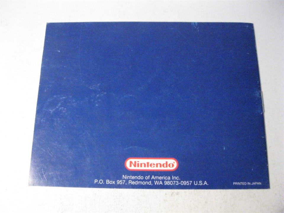 Superspike V' Ball Nintendo NES instruction manual only | eBay