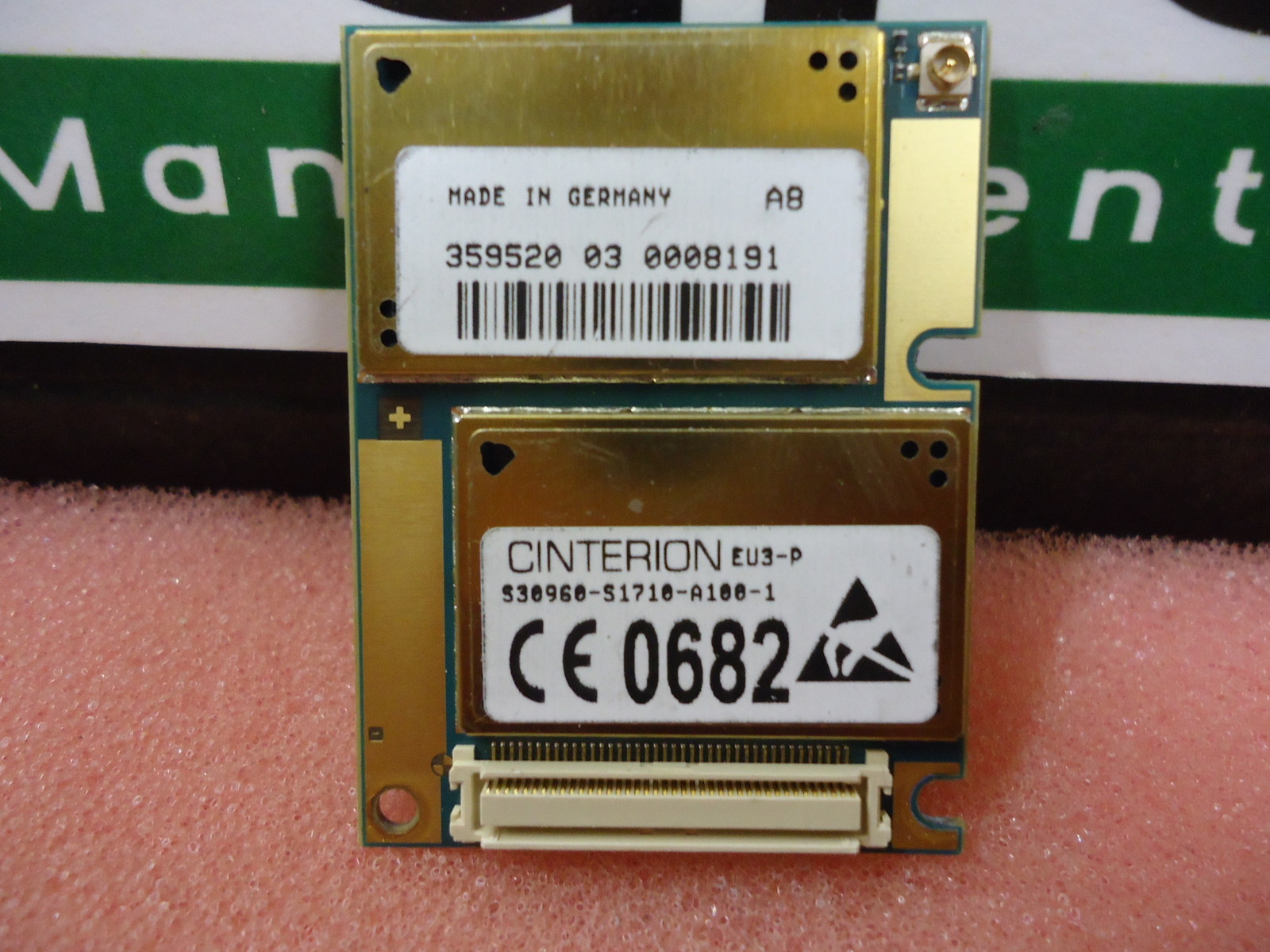 EU3-P Cinterion UMTS/GSM/GPRS wireless module with A-Tick and Telstra ...