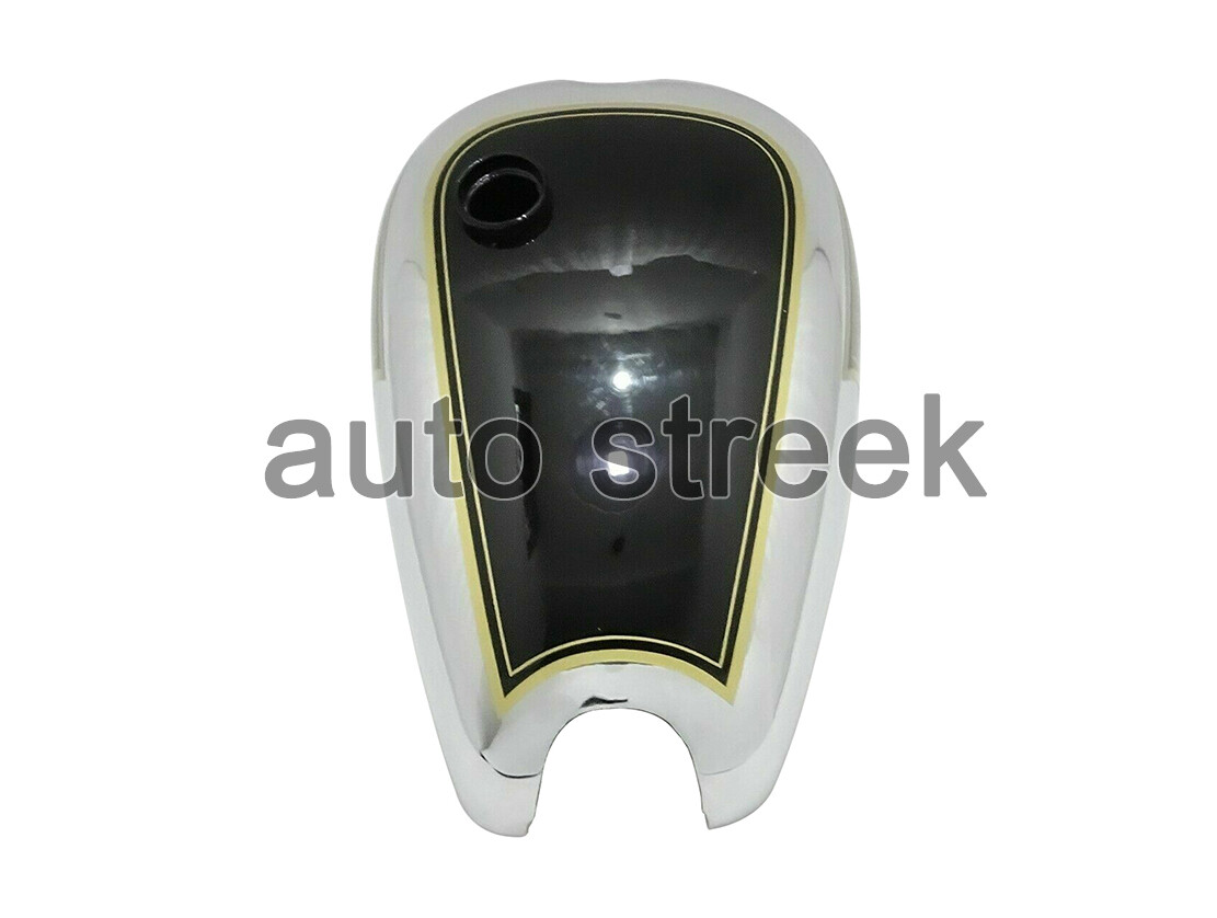 Fit For Royal Enfield J,G Models 1946 Chrome & Black Fuel Gas Petrol ...