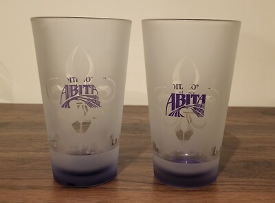 2 Abita Restoration Pale Ale Frosted Pint Beer Glasses Louisiana | eBay