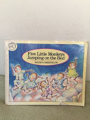 Five Little Monkeys Jumping on the Bed by Eileen Christelow PB ...