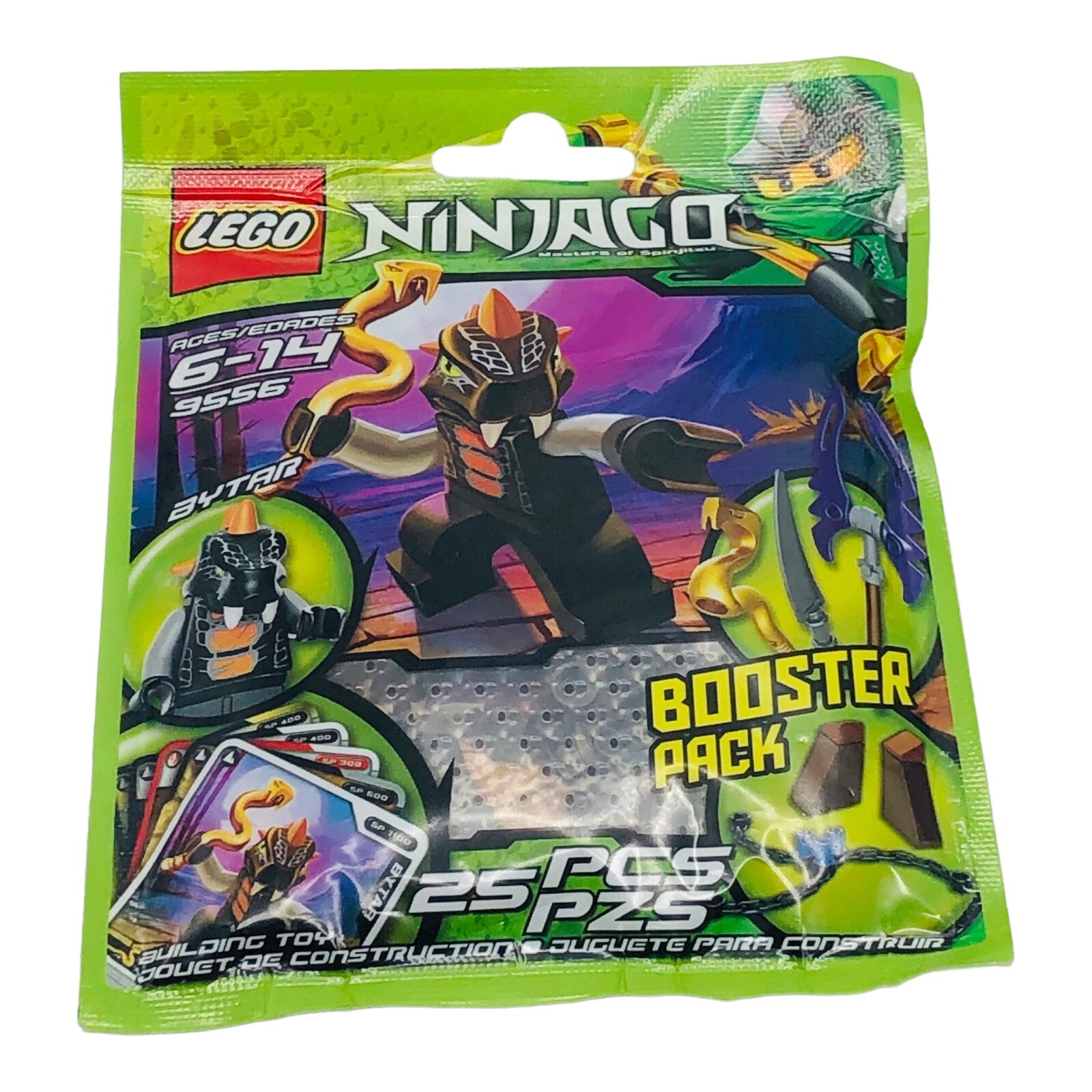 LEGO Ninjago 9556 Masters Of Spinjitzu BYTAR Booster Pack Ninja RETIRED ...