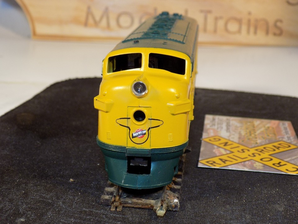 HO Athearn EMD FP7 C&NW 4072-A Tested knuckle rear, no front coupler ...