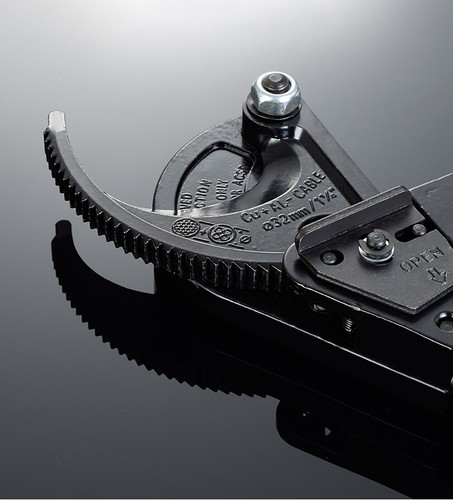 Manual Ratchet Cable Wire Cutter Plier Diameter 28MM 240MM2 Max ...