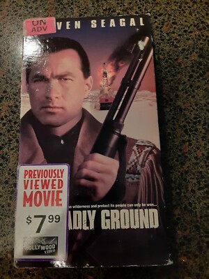 "On Deadly Ground" 1994 (VHS) Steven Seagal #X | eBay