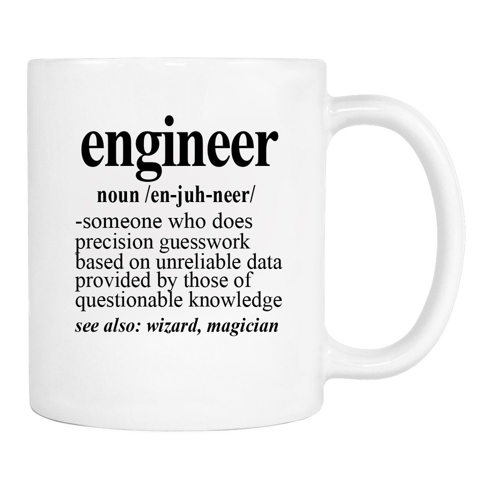 Engineer Noun - 11oz Mug - Engineer Gift - Engineer Gift | eBay