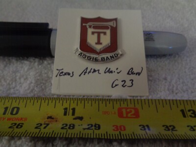 Texas A&M University ROTC Band G23 Unit Crest, DI, DUI (DRAW#T2) | eBay