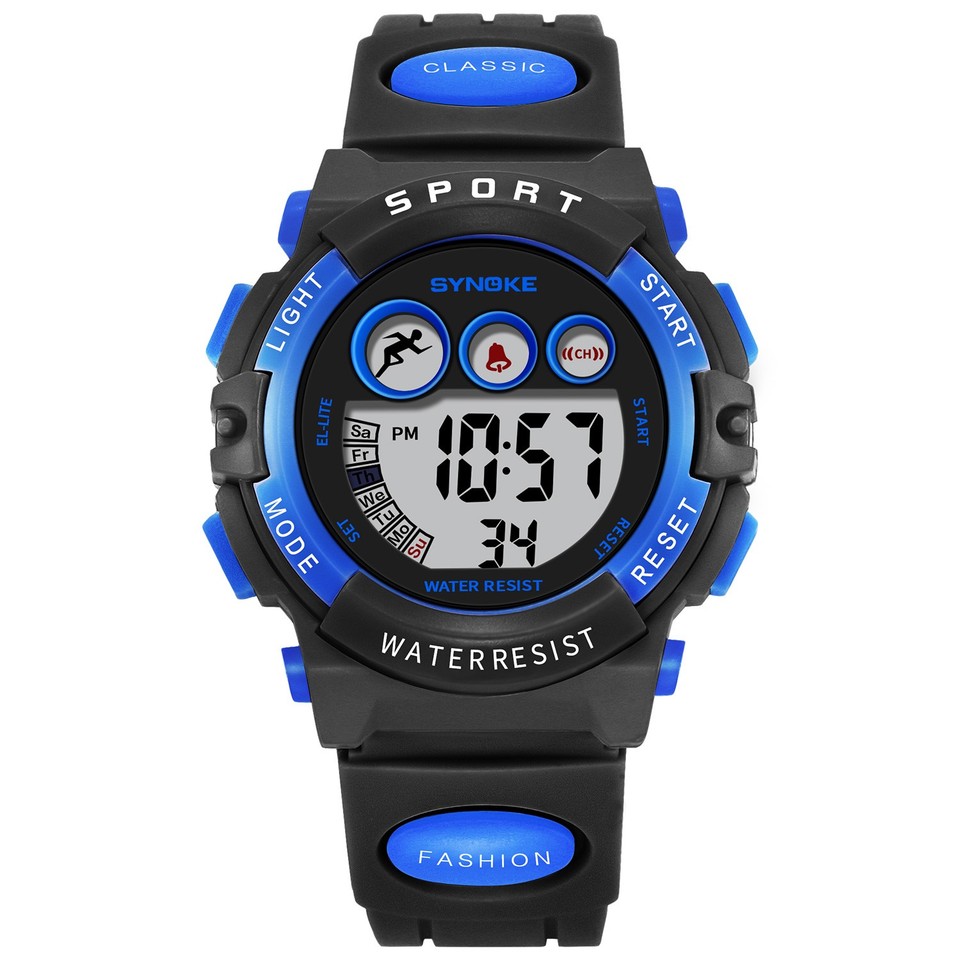 Students/Children LED Electronic Watch Children Boys Girls Sports ...