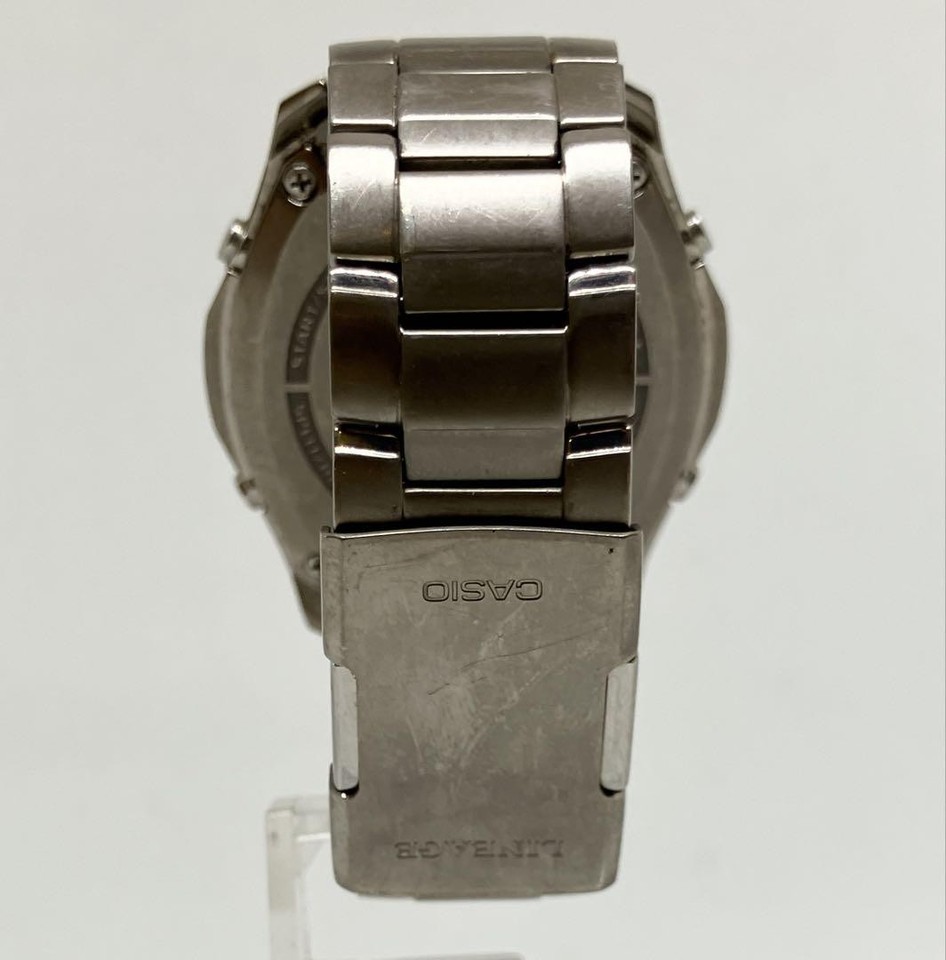 CASIO Lineage LIW-M610TDS Solar Radio Titanium Men’s Watch | eBay