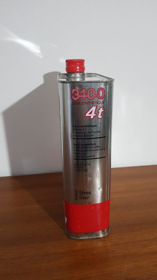 VINTAGE MOTUL 3100 4T CAN - 2 LITERS - EMPTY | eBay