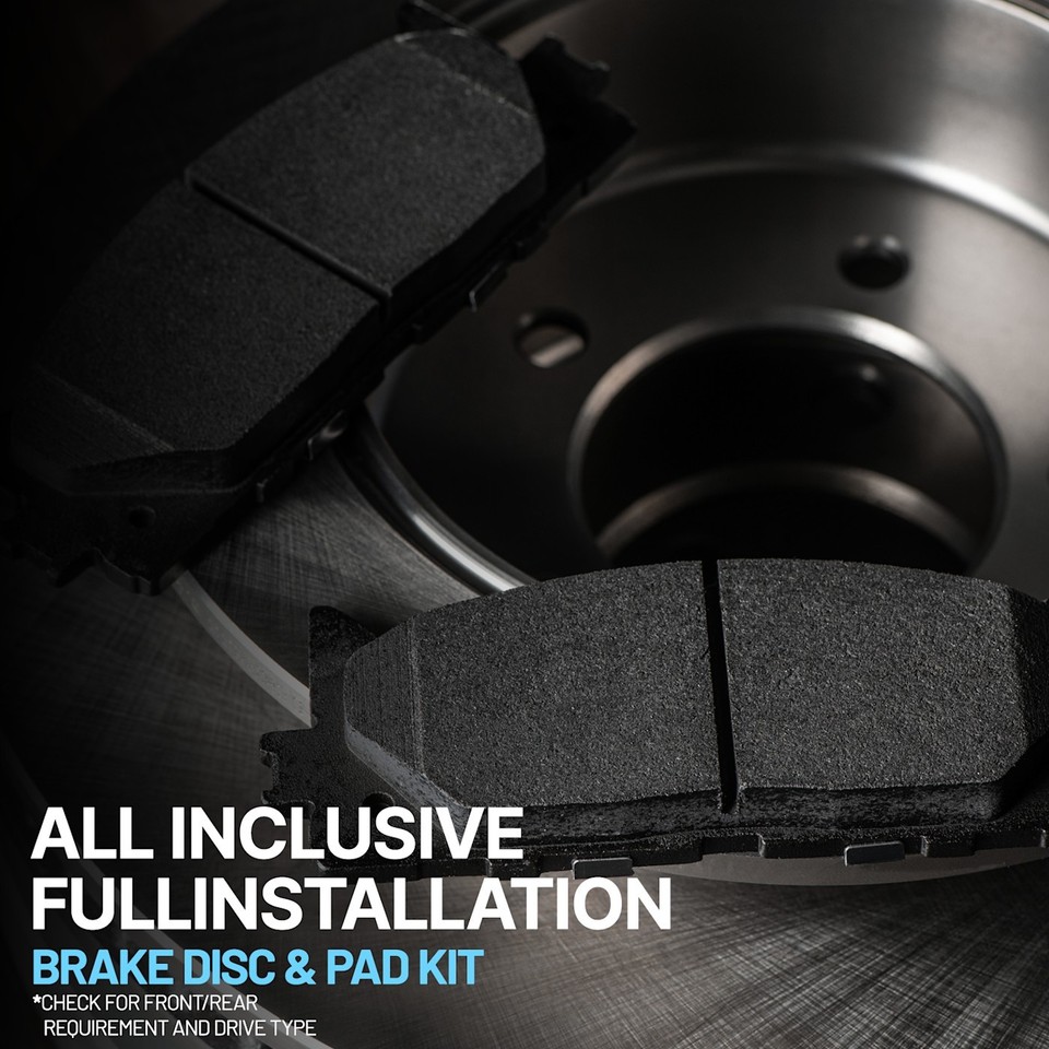 Rear Brake Disc Rotors and Pads Kit For Mazda MPV 2004 2005 2006 | eBay