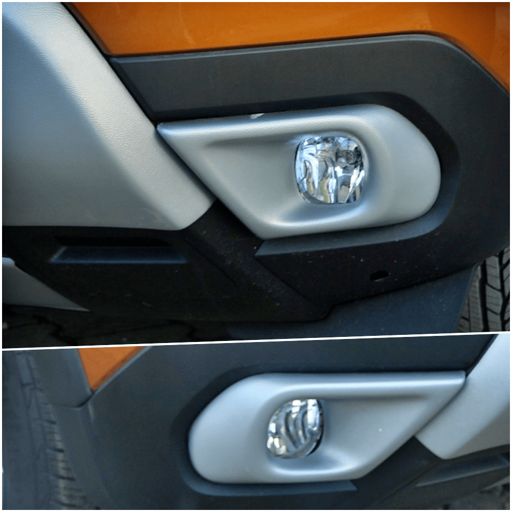 For Duster 2 Fog Light Frame Gray Exterior Accessory for Dacia Duster ...