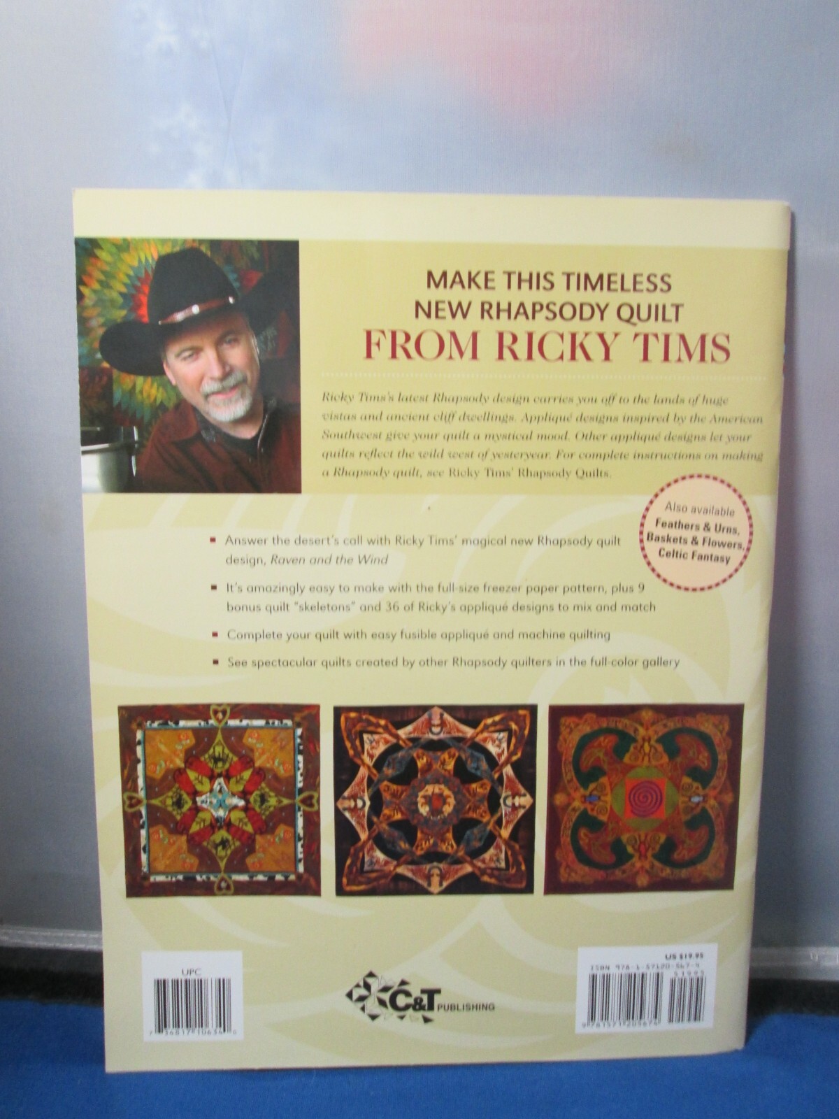 Quilt Book - Desert Visions Rhapsody by Ricky Tims Design Companion Vol ...