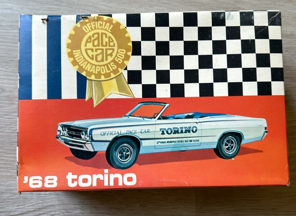 Original Vintage AMT 1968 Ford Torino Model Car | eBay
