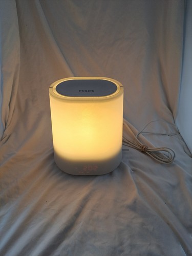 Philips Wake-up Naturally Light HF3480 Alarm Clock Sunrise Radio Sounds ...