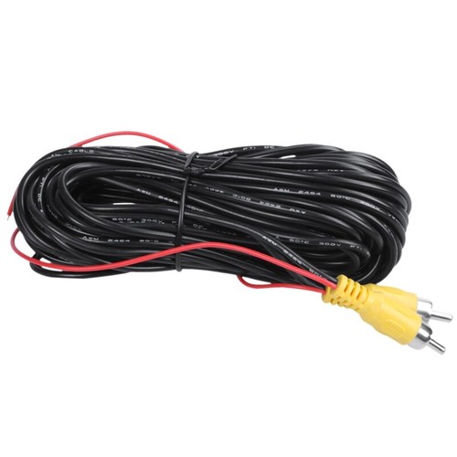 Reverse Rear View Parking Camera Video RCA Extension Cable Car Wire, 10 ...