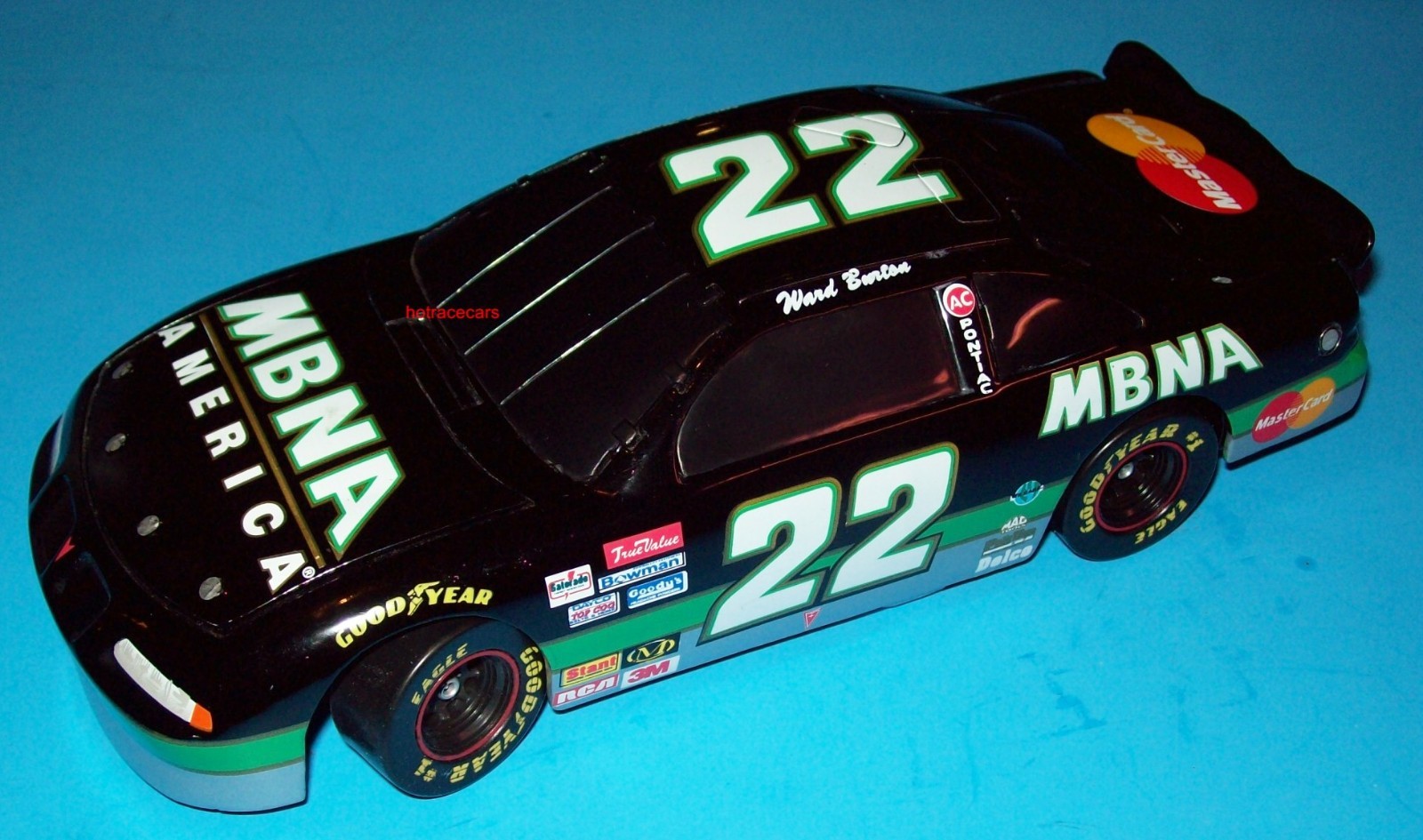 Ward Burton 1996 MBNA #22 Pontiac Grand Prix 1/24 Vintage NASCAR ...