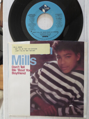 Warren Mills - Don't Tell Me 'Bout Your Boyfriend 1985 7", Single, Pro ...