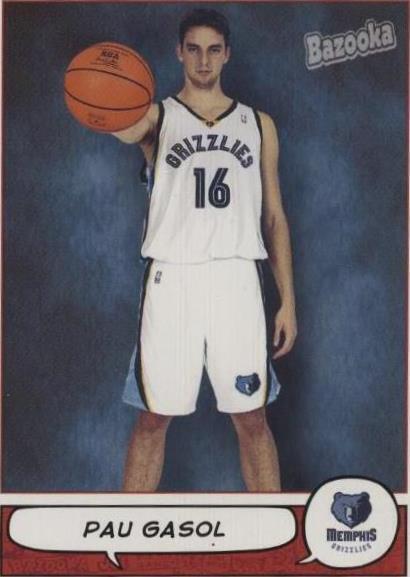2004-05 Topps Bazooka - Pau Gasol #7 Mini for sale online | eBay