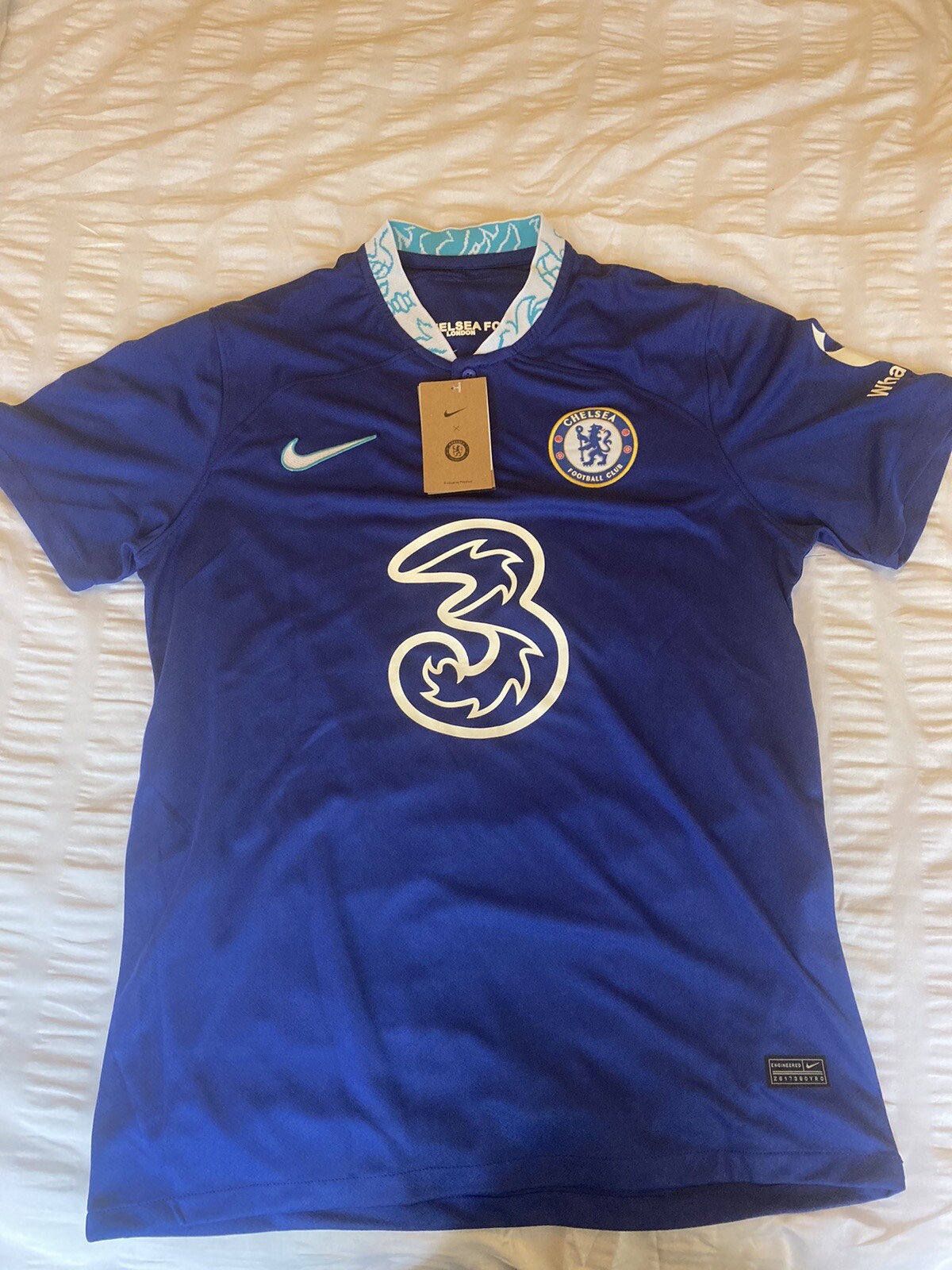 Nike X Chelsea F.C Home Jersey 22/23 Rush Blue DJ7641-496 | Compare ...