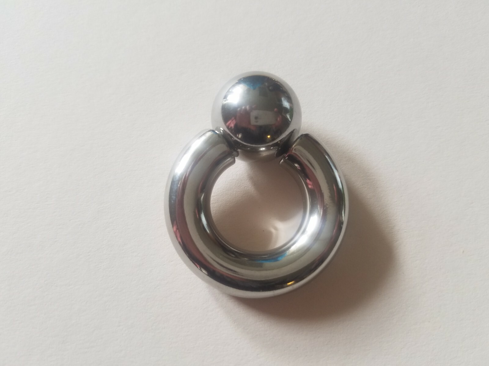 CUSTOM HEAVY GAUGE BCR PRINCE ALBERT RING 11MM X 20MM & 22MM SCREW IN ...