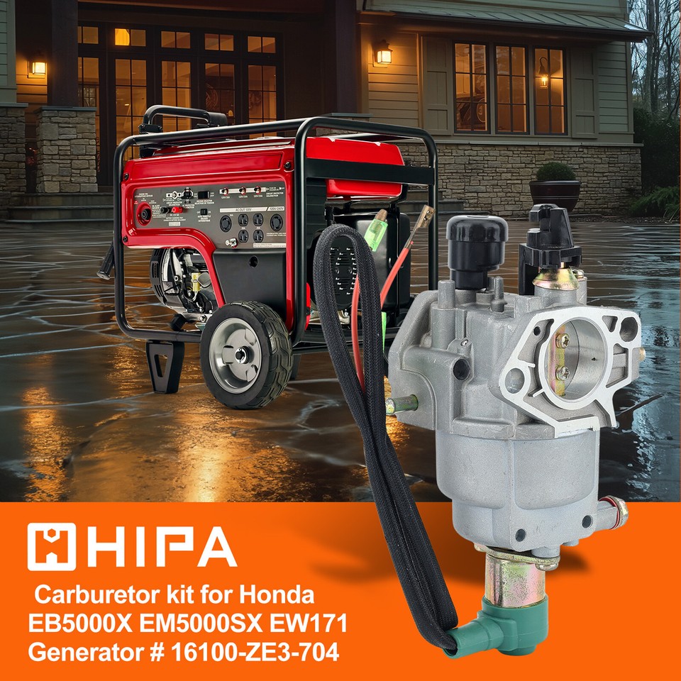 HIPA Carburetor For Honda EM3500S EB3500X EB3500XK1 EB3800X EM3500X ...