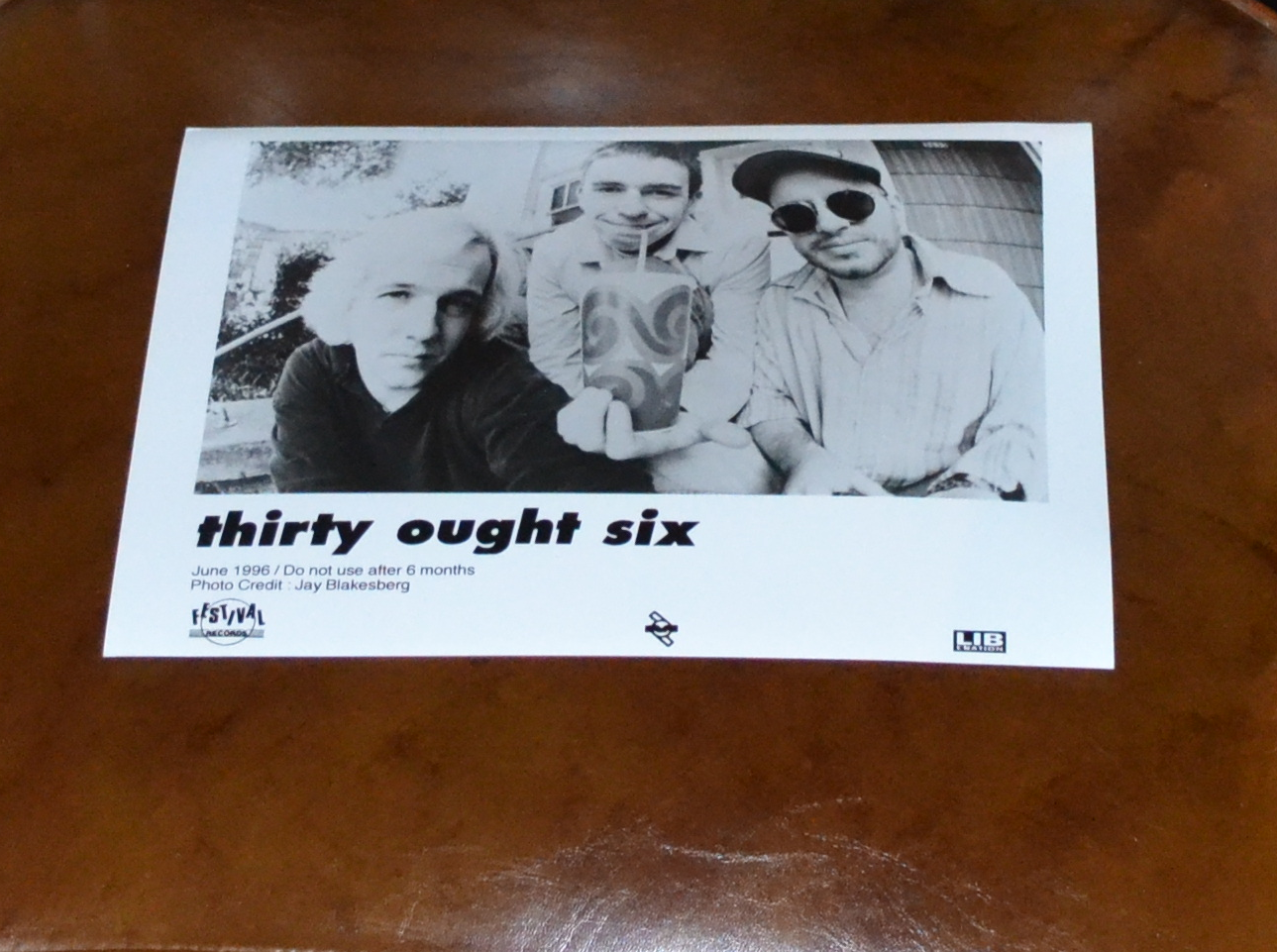 Original Australian Press Photo, Thirty Ought Six, June 1996 Festival ...