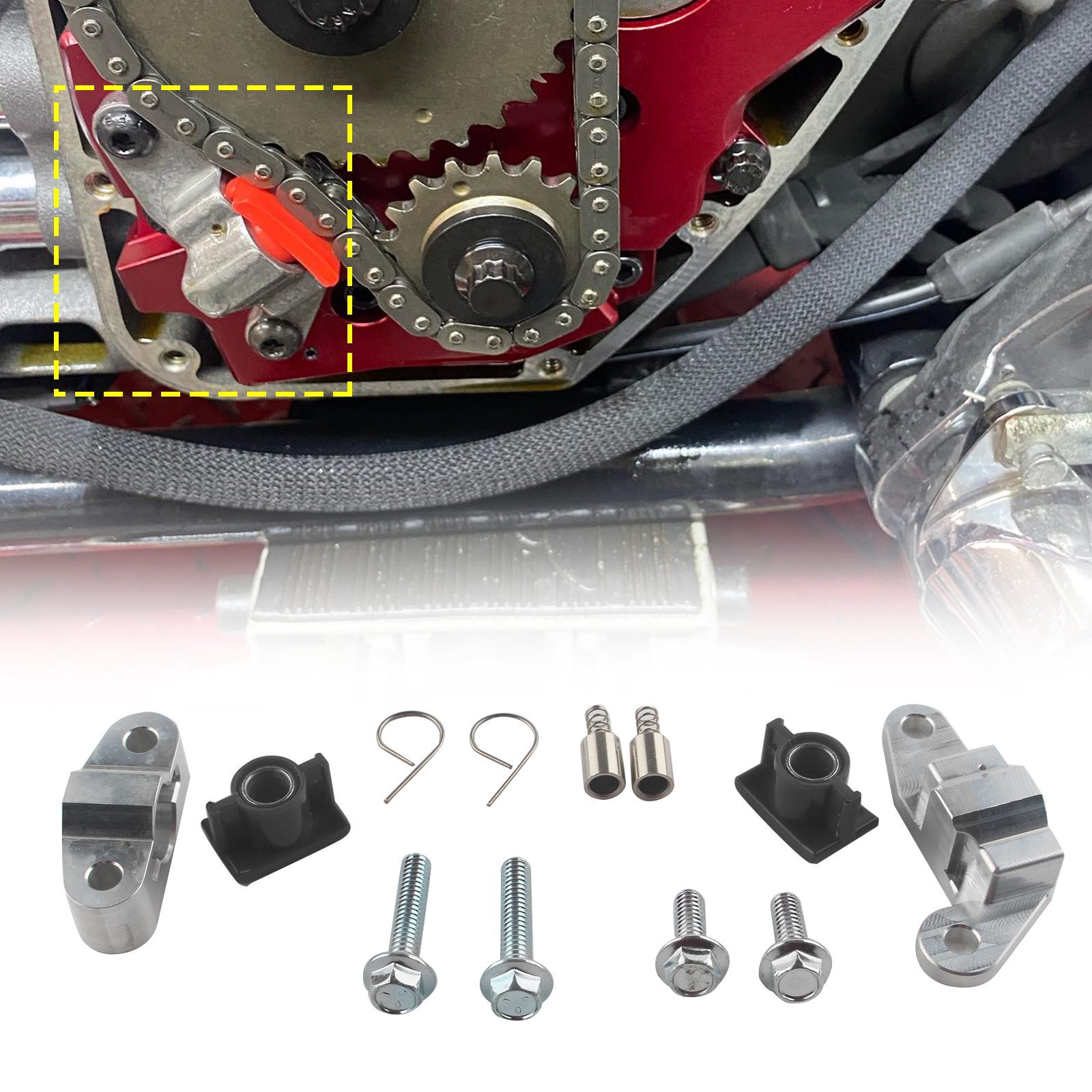 For Harley FLHX Street Glide Road King Touring Hydraulic Cam Chain ...