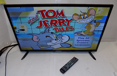 Element ELEFW328C 32" 720p HD LED TV with PC HDMI USB Inputs Remote ...