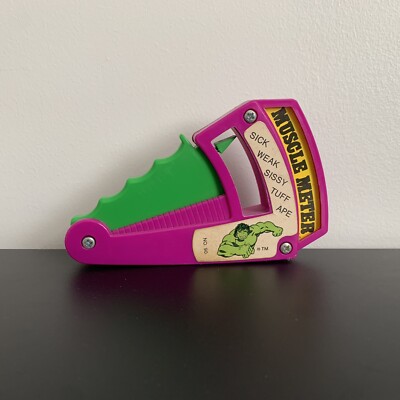 1979 Hulk Muscle Meter Toy Vintage Collectible Marvel Comics Kusan ...